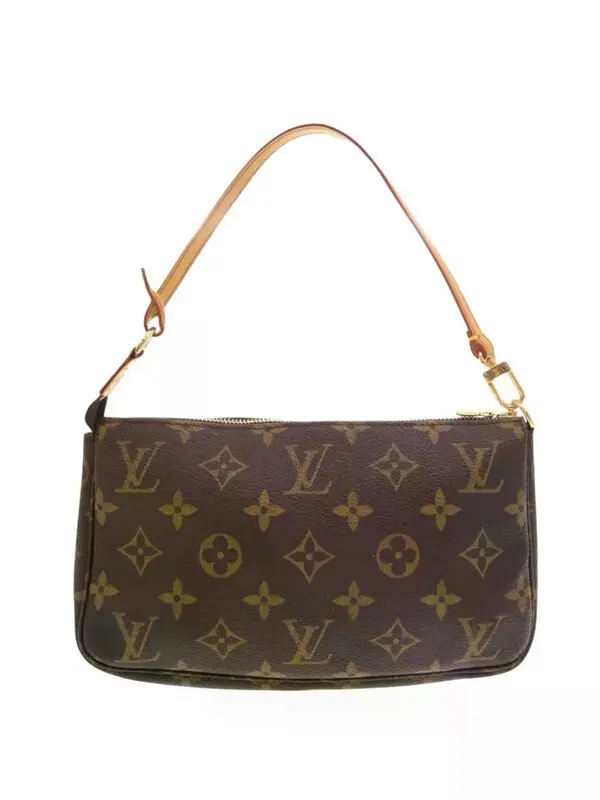 LOUIS VUITTON 2000 Monogram Pochette Accessoires - Brown