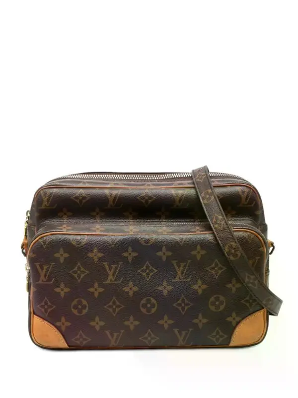 LOUIS VUITTON 2011 Monogram Nil Crossbody Bag - Brown