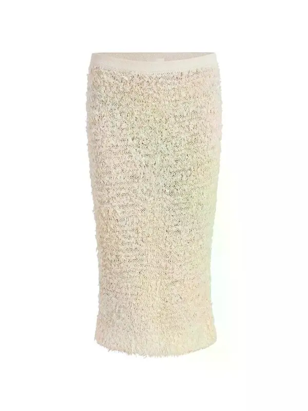 Khaite Textured Skirt