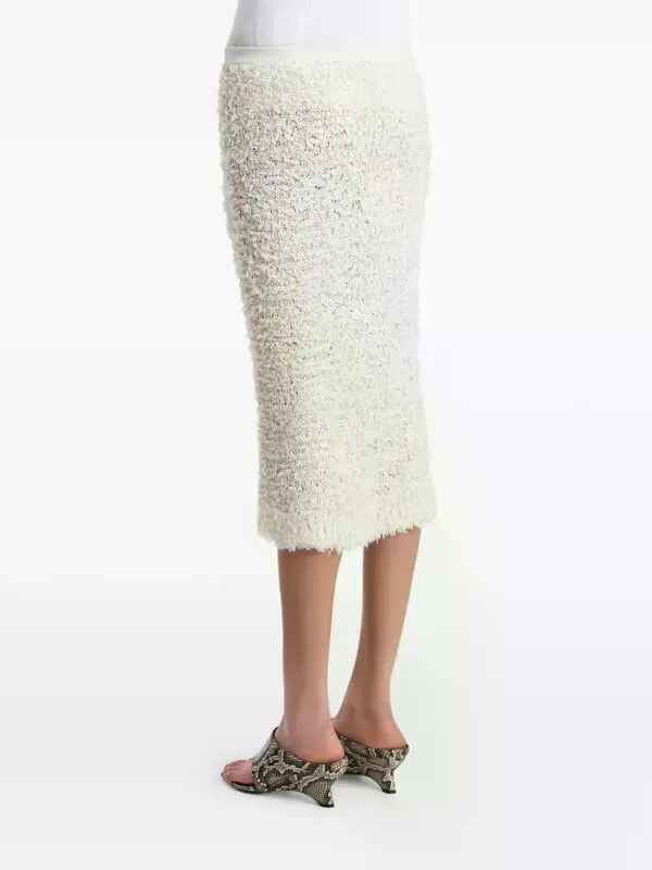 Khaite Textured Skirt