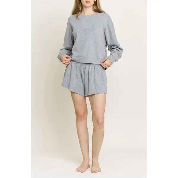 Honeydew Intimates Weekend Club Short Pajamas - Heather Grey