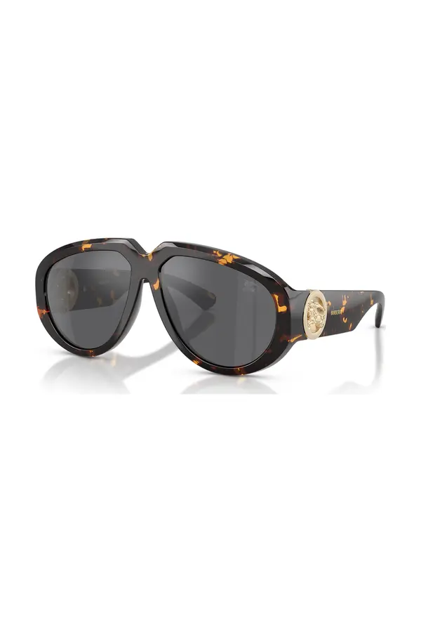Burberry Oversized Pilot Sunglasses - Metallic