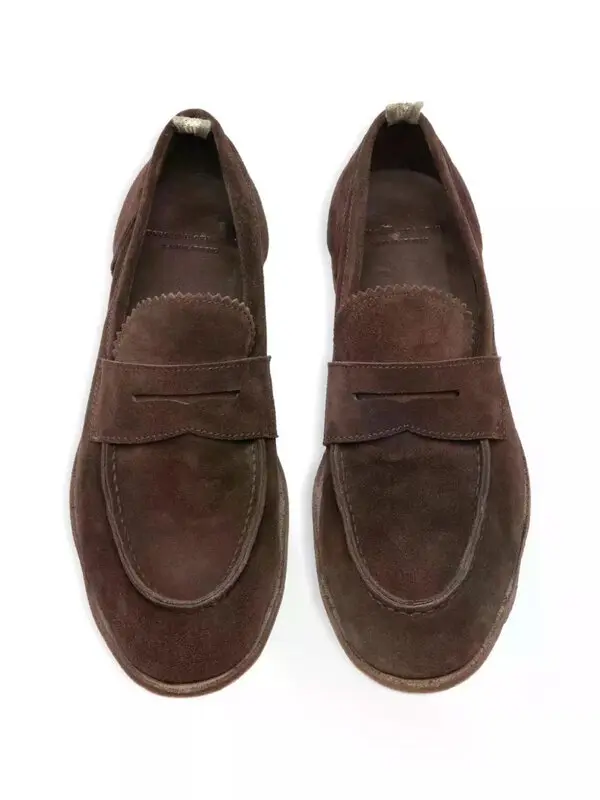 Officine Creative Notched Panel Loafers