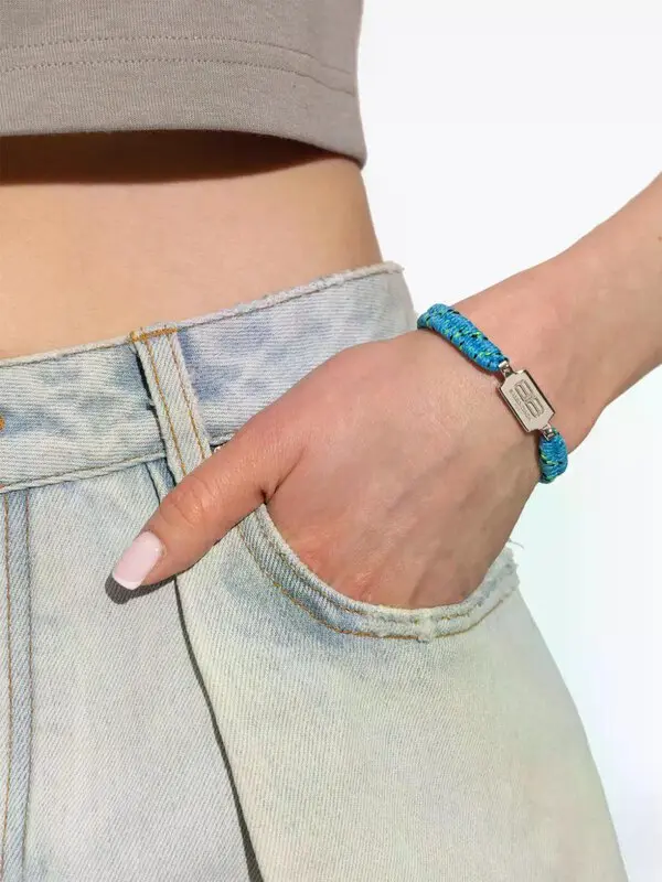 Balenciaga Saint-germain Logo-plaque Bracelet