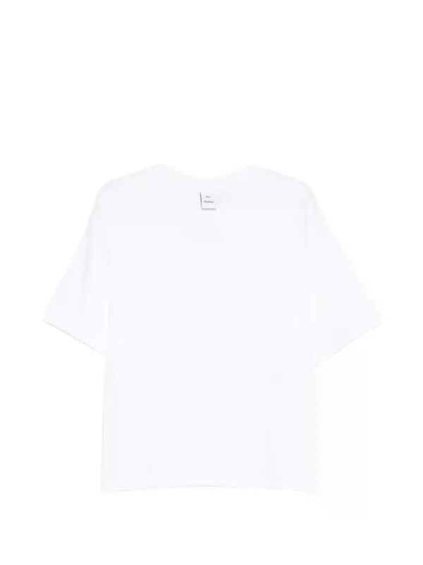 WON HUNDRED Houston Plain T-shirt - White