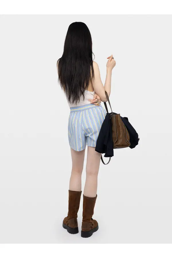 Zadig&Voltaire Pax Striped Shorts - Stripe