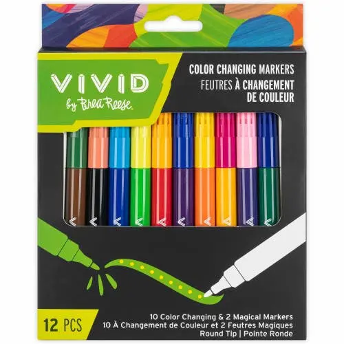 BREA REESE Color Changing Markers - Multicolored