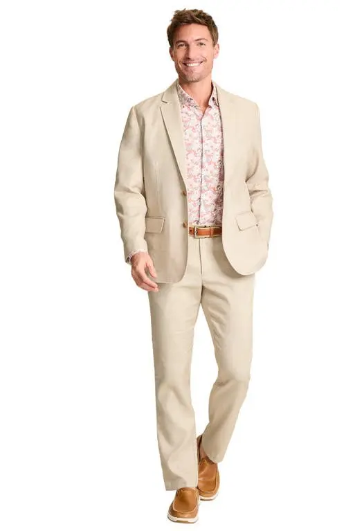 Tommy Bahama Latigo Beach Linen Blend Sport Coat - Stone Khaki