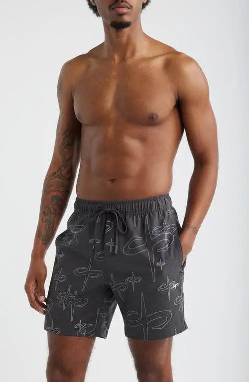 SANTO STUDIO Lido Swim Trunks - Black Insignia
