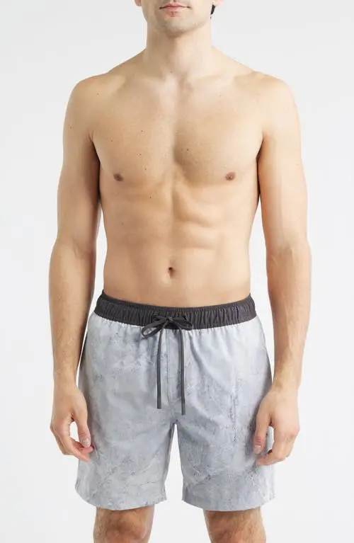 SANTO STUDIO Lido Swim Trunks - Carrara Grey