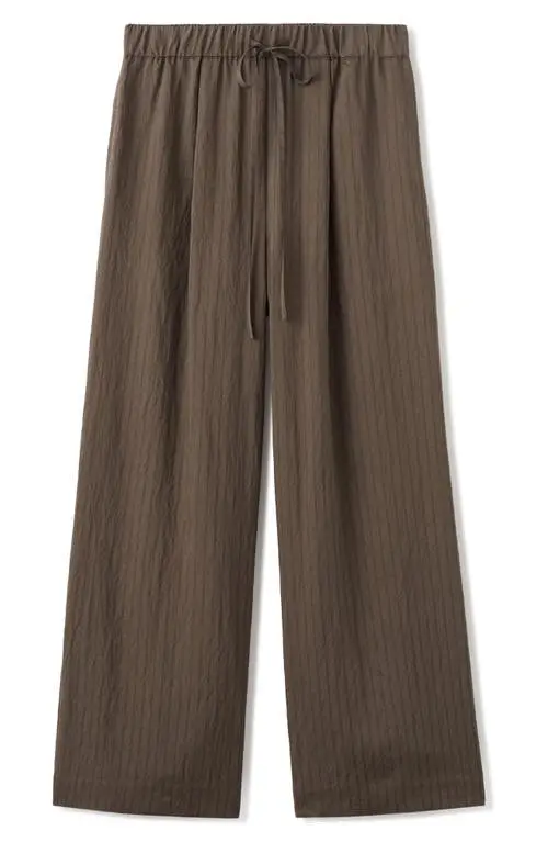 Mango Tatou Drawstring Pants - Brown