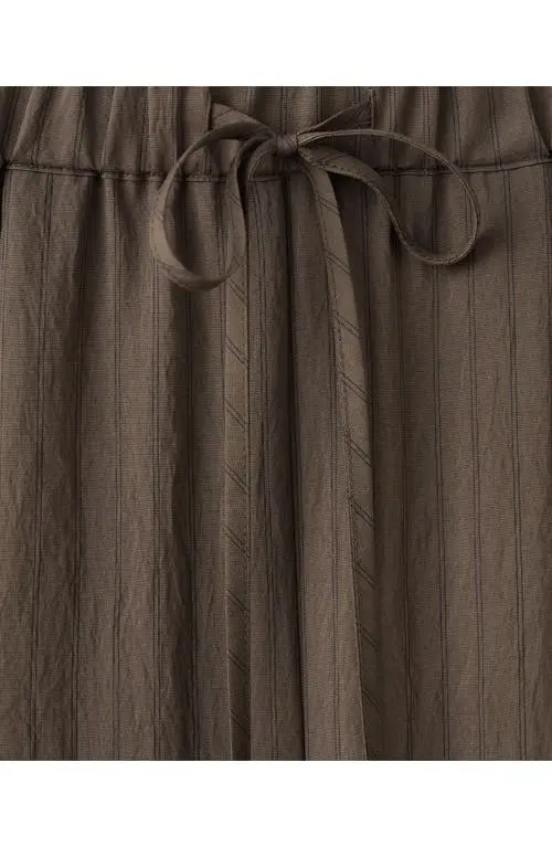 Mango Tatou Drawstring Pants - Brown