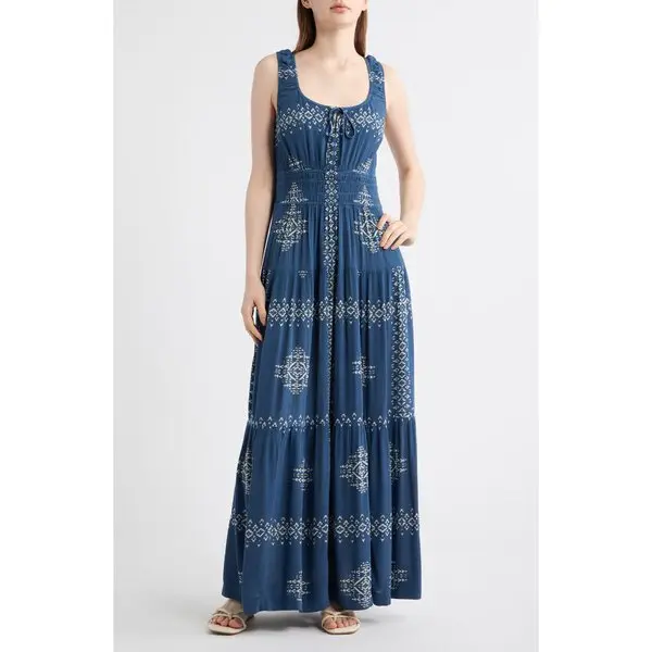Pendleton Brooklyn Sleeveless Maxi Dress