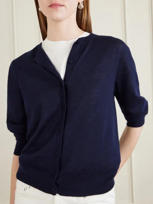 Arch4 Elio Cashmere Cardigan - Blue