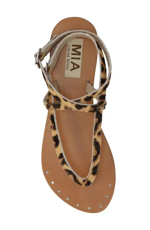 Mia Tahirah Sandal - Leopard Pr