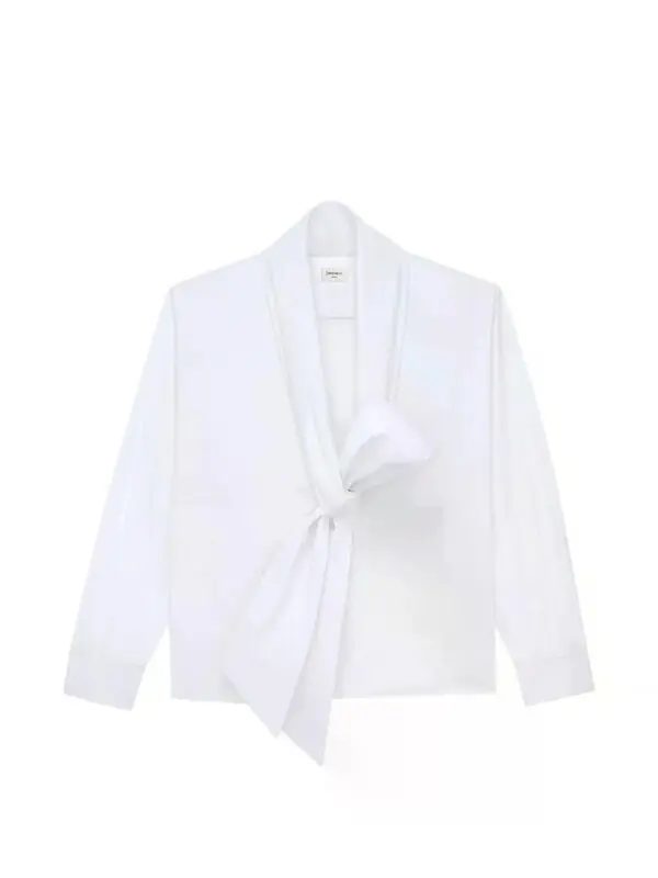 Saint Laurent Knotted-detail Shirt