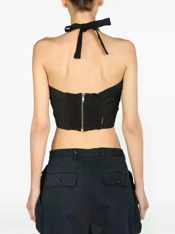 1/OFF PARIS Halterneck Top - Black