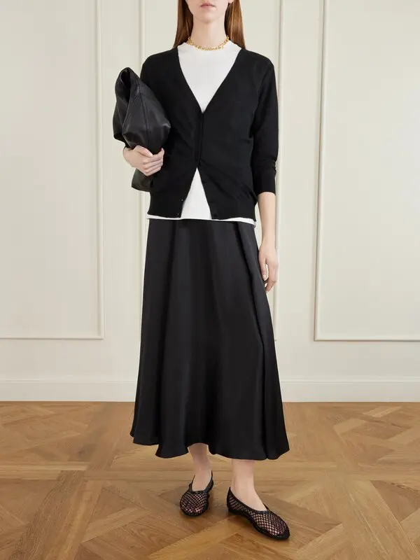 Arch4 Marisol Cashmere Cardigan - Black