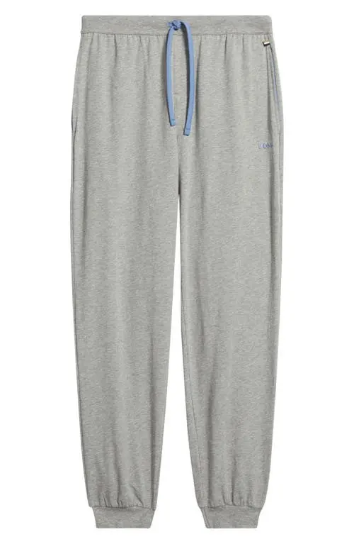 BOSS Mix Match Stretch Cotton Pajama Joggers - Medium Grey