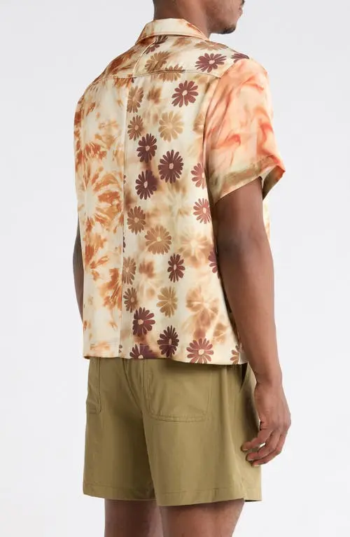 RIZORT Daisy Colorblock Camp Shirt