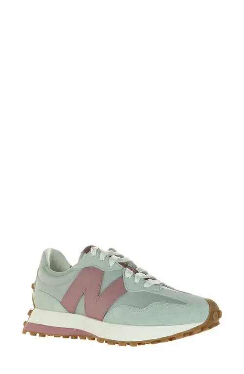 NEW BALANCE 327 Lace-up Sneakers - Lone Star Grey/rosewood