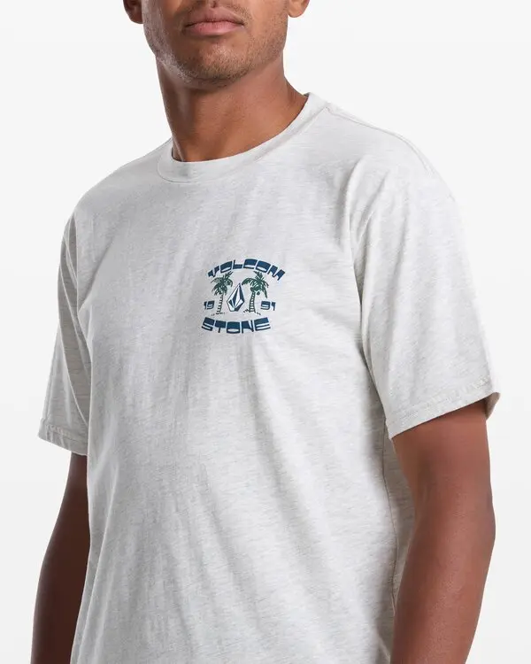 Volcom Fed Up Short Sleeve Tee - Stone Heather