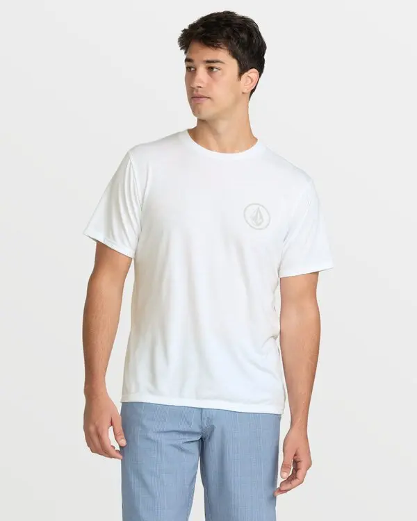 Volcom Stone Tech Short Sleeve Tee - White