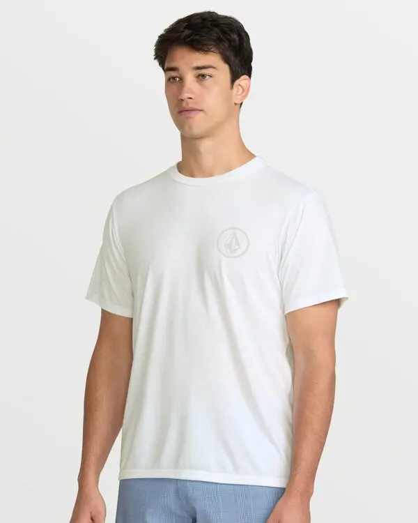 Volcom Stone Tech Short Sleeve Tee - White