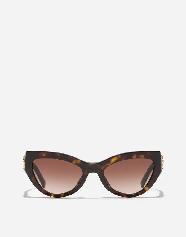 Dolce & Gabbana Devotion Sunglasses - Brown