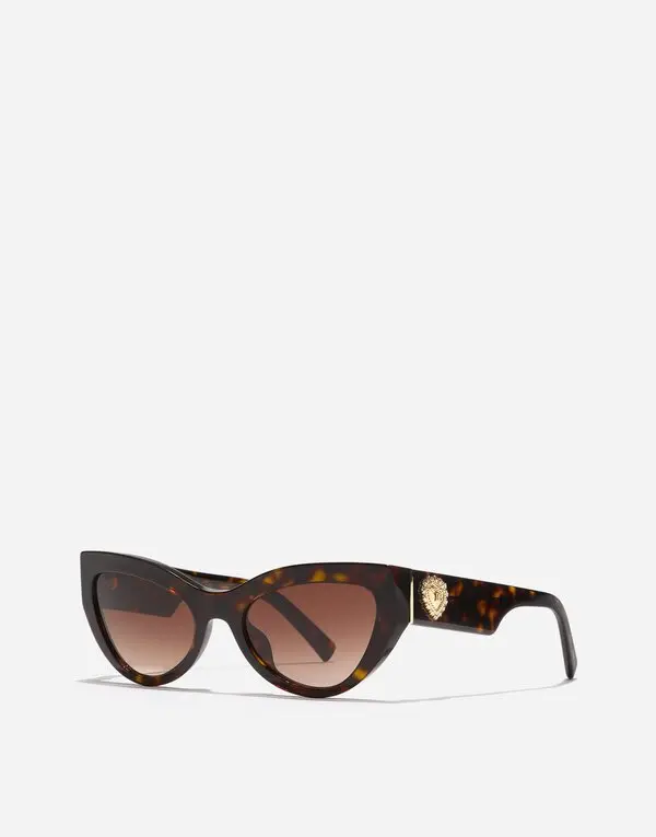Dolce & Gabbana Devotion Sunglasses - Brown
