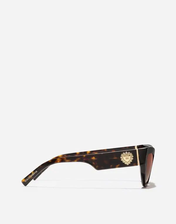 Dolce & Gabbana Devotion Sunglasses - Brown