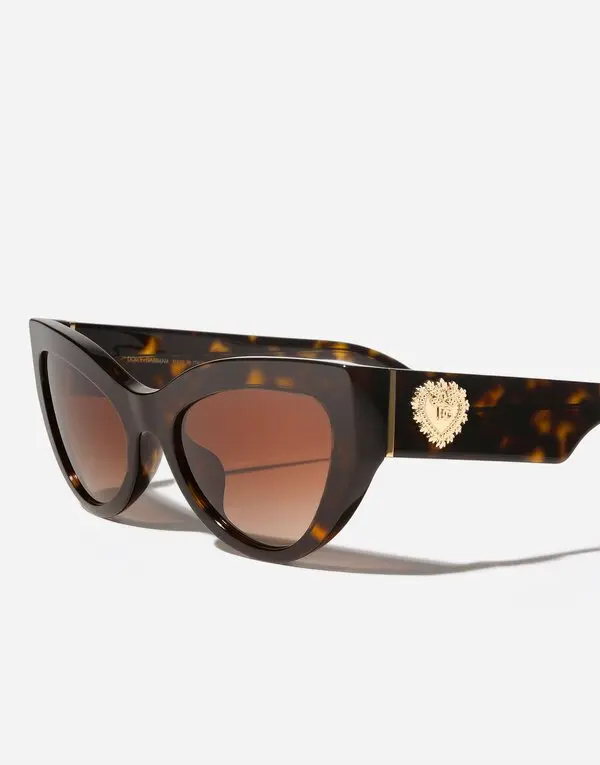 Dolce & Gabbana Devotion Sunglasses - Brown