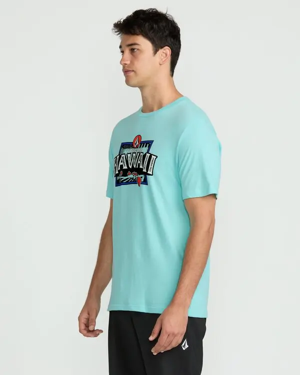Volcom Highway Short Sleeve Tee - Poolside