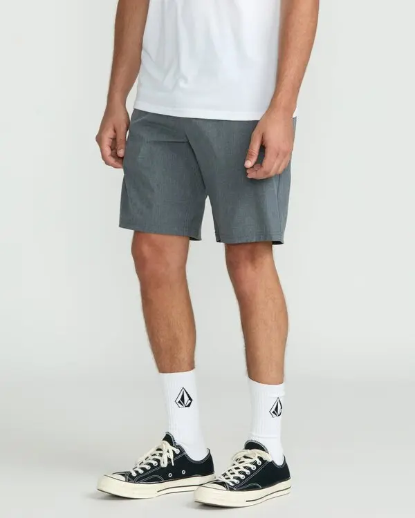 Volcom Joythriller 19 Hybrid Shorts - Dark Slate