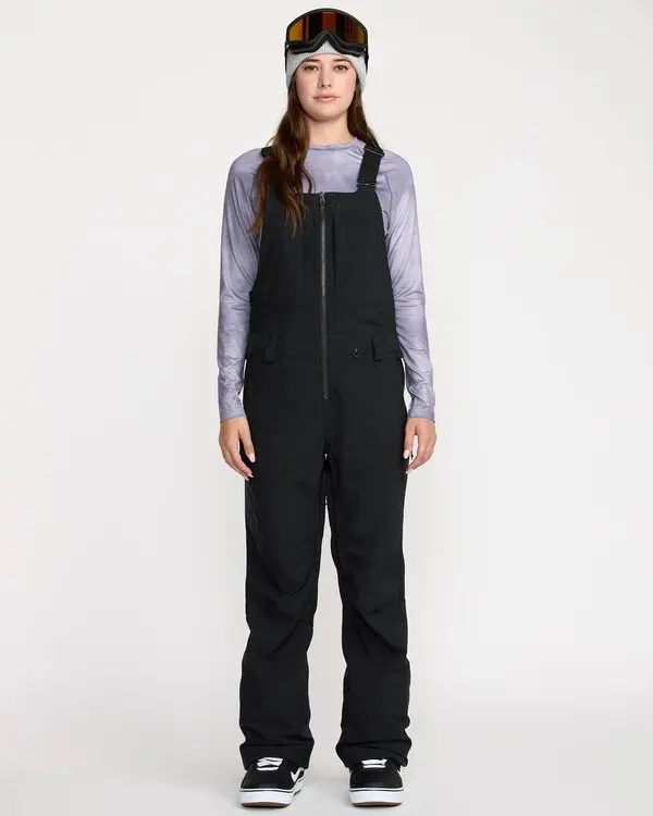 Volcom Swift Bib Overall - Black