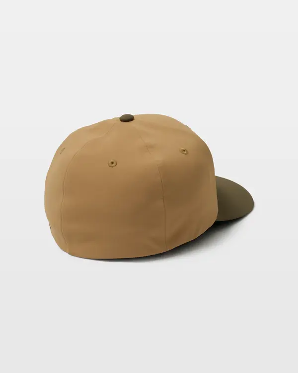 Volcom Stone Tech Flexfit Delta Cap - Khaki