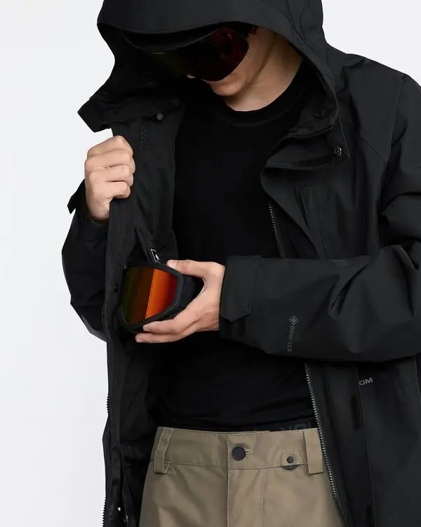 Volcom Insulated Gore-tex Jacket - Black