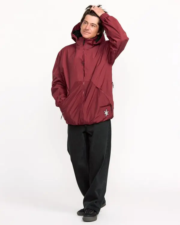 Volcom Longo Gore-tex Jacket - Burnt Red