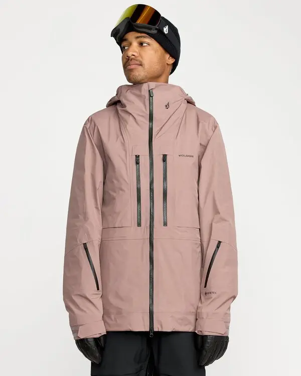 Volcom Tds Inf Gore-tex Jacket - Pale Mauve