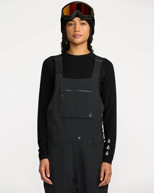 Volcom Stretch Gore-tex Bib Overall - Black