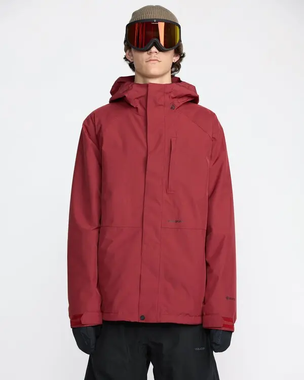 Volcom Dua Insulated Gore-tex Jacket - Burnt Red