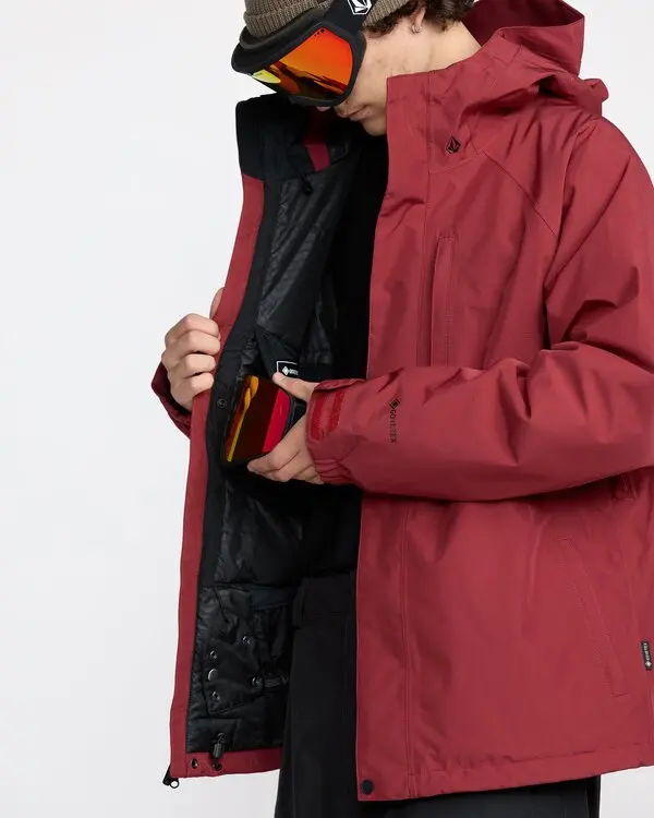 Volcom Dua Gore-tex Jacket - Burnt Red