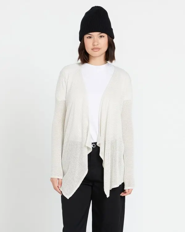 Volcom Go Go Wrap Cardigan - Oat