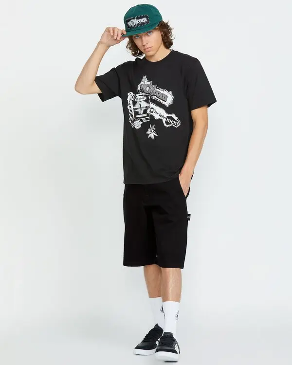 Volcom Denim Shorts - Black