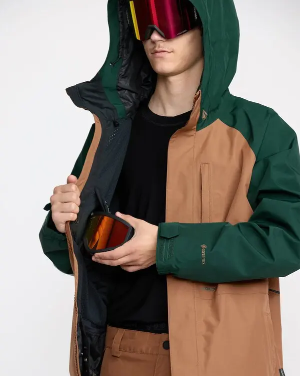 Volcom Dua Gore-tex Jacket - Terra Brown