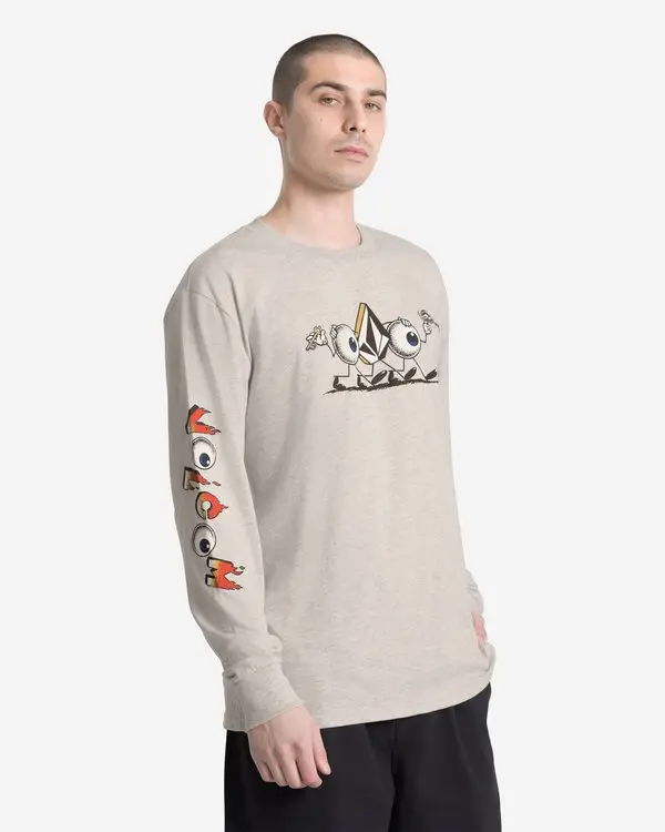 Volcom Featured Artist Daniel Shepard Budz Long Sleeve Tee