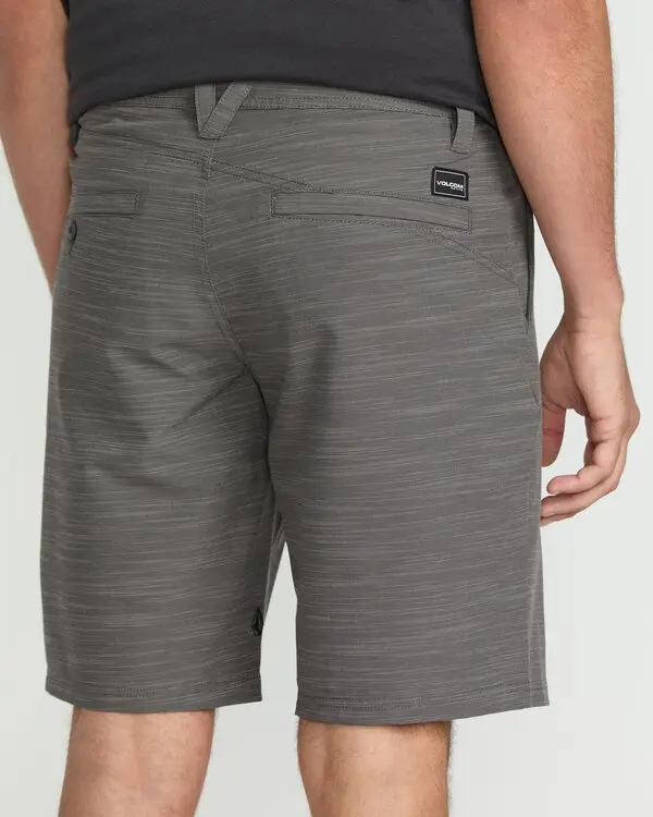 Volcom Slub Frickin Cross Shred 20 Hybrid Shorts - Pewter