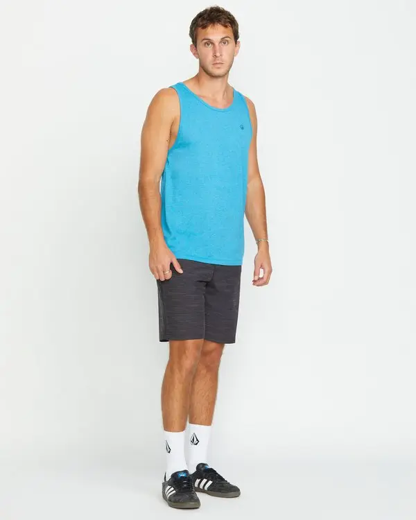 Volcom Slub Frickin Cross Shred Hybrid Short - Black