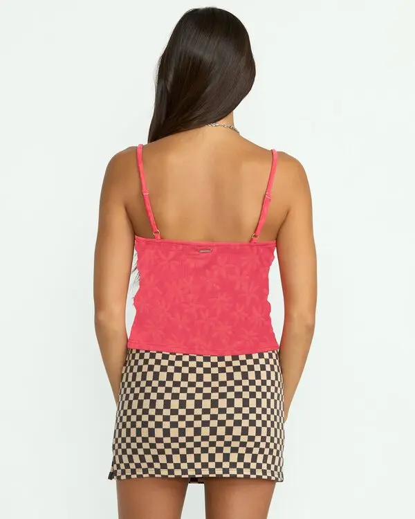 Volcom Floral Jacquard Tank