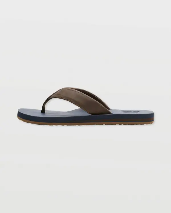 Volcom Victor Lx Sandals - Navy Combo